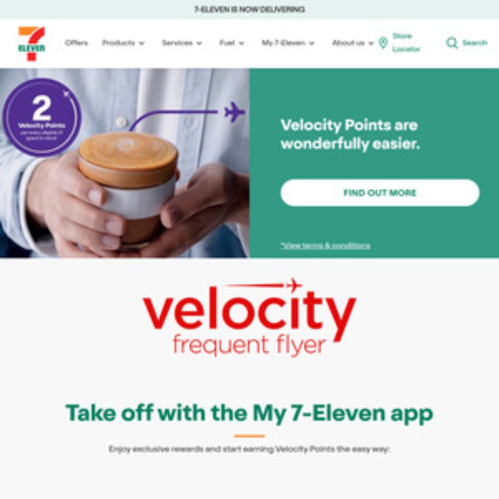 Up to 4x Velocity Points with Fuel Purchases @ 7-Eleven (Activation ...
