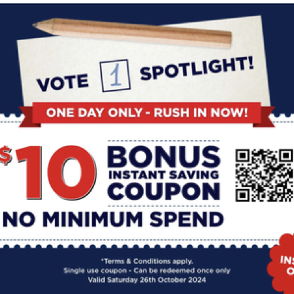 $10 Voucher No Minimum Spend (Membership Required, In Store Only ...