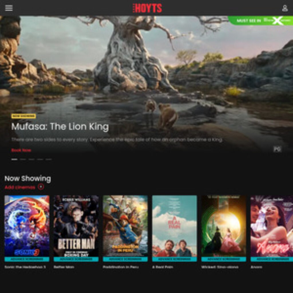 $1 Standard Movie Ticket (+ Online Booking Fees) @ HOYTS Rewards – Dollaroo